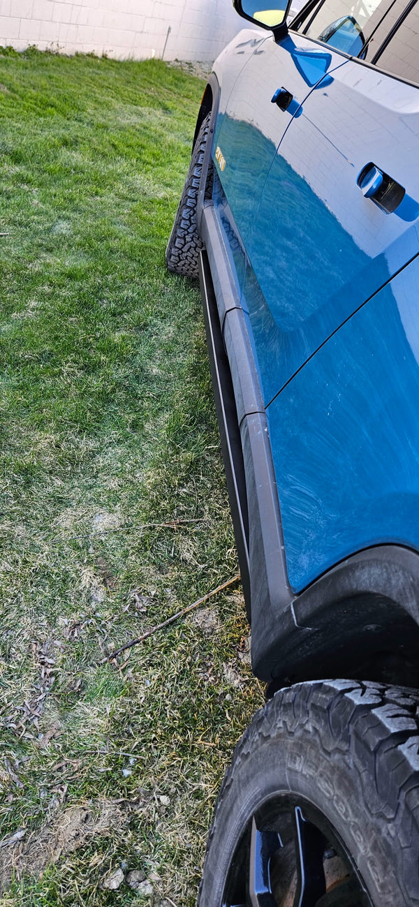 GOAT Rivian R1S Rocker Sliders - GOAT Fabrication