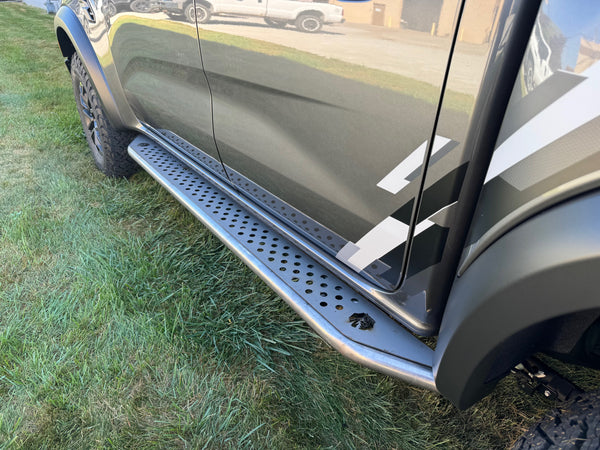 GOAT - Ford Ranger Sliders / Steps - 4 Door - GOAT Fabrication
