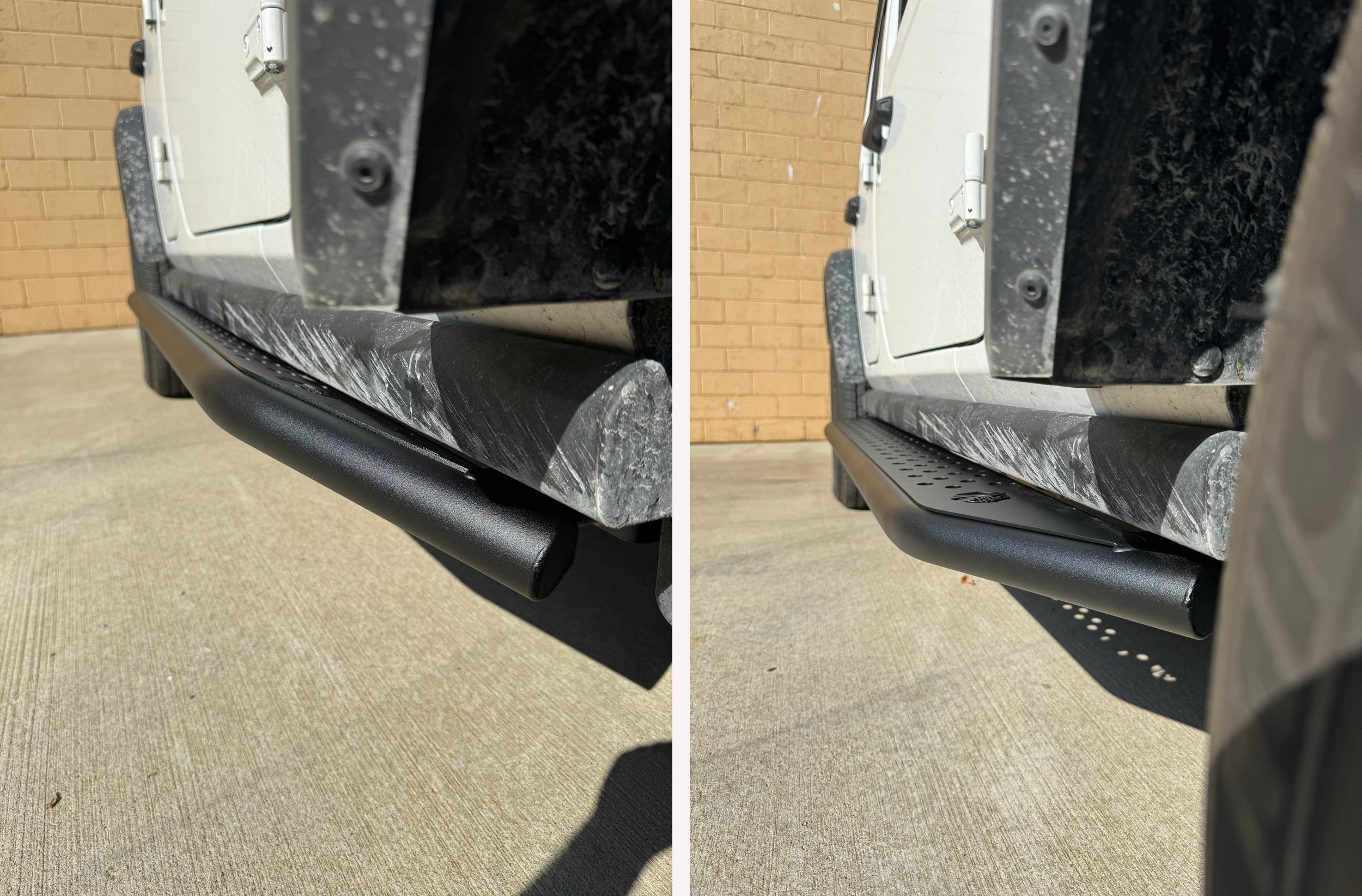 GOAT - JT Gladiator Rock Sliders / Steps - GOAT Fabrication