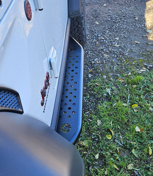 GOAT - JL Wrangler Sliders / Steps - 2 Door - GOAT Fabrication